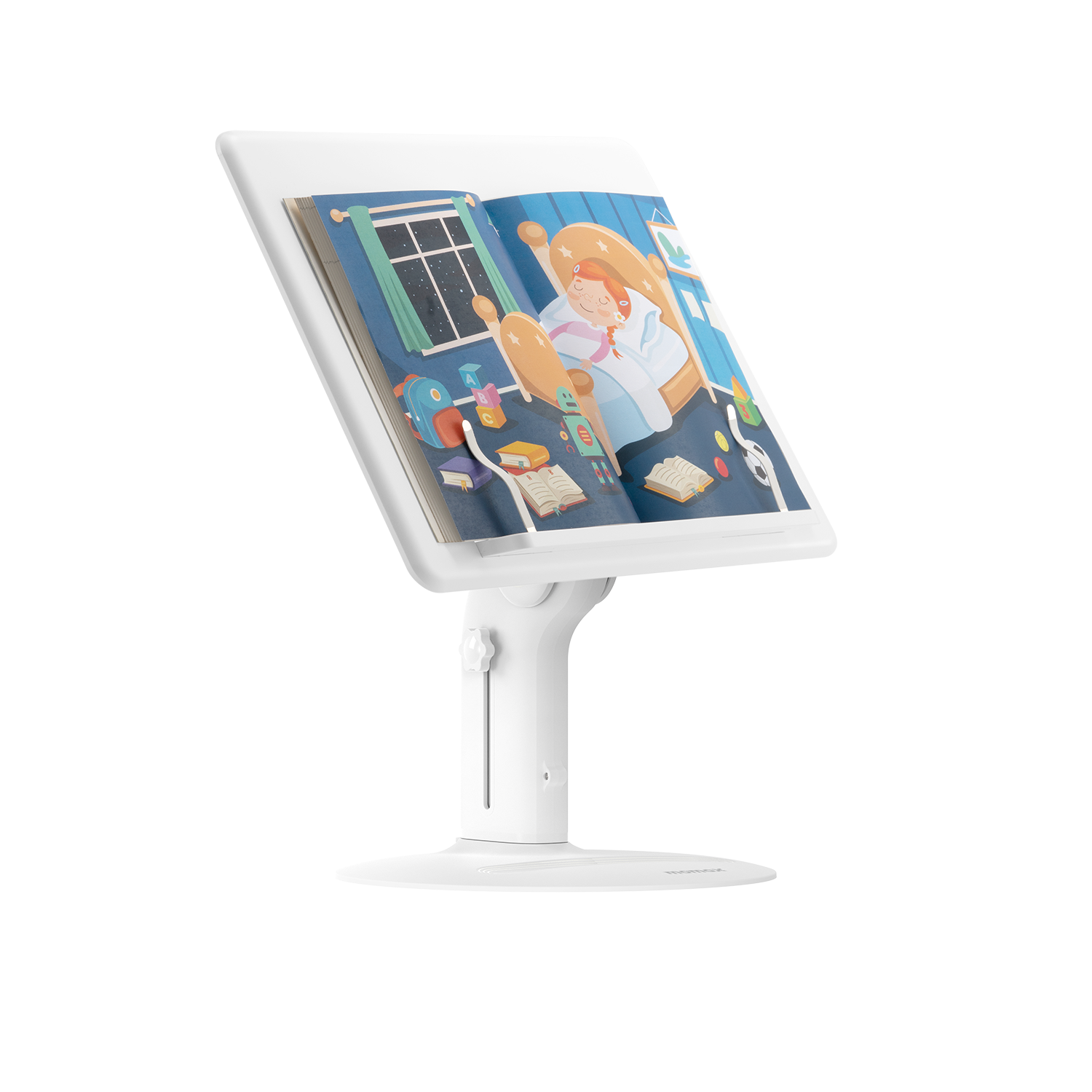 MOMAX MULTI-STAND ADJUSTABLE READING STAND WHITE